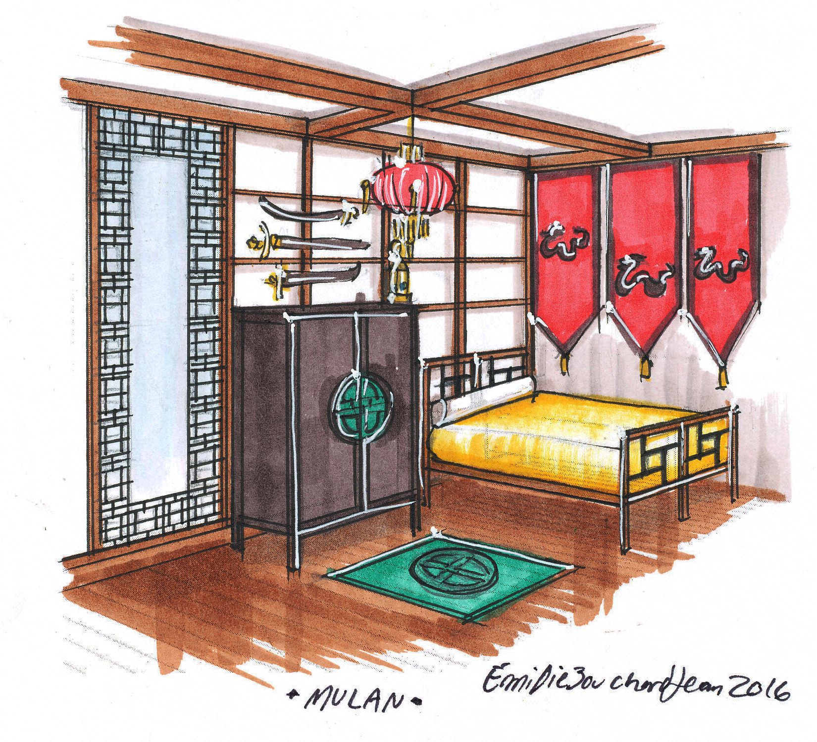 chambre_mulan - Pièce par pièce
